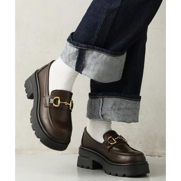 『タイムセール実施中』ZOZO問い合わせ番号:98946337ショップ:Ada.，エイダブランド:DEMETER，デメテル商品名:厚底 タンクソール ビットローファーカテゴリ:シューズ>ローファーブランド品番:dem3881-L17素...