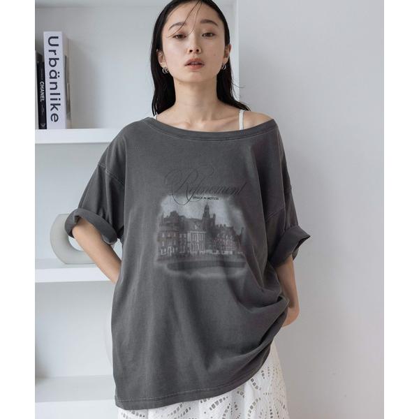 『セール実施中』参考価格：4，991円発売時期：2025年04月コンディション：A（使用感なし）数回使用した程度で使用感が感じられないアイテム参考商品名：landscape ボートネックプリント TEE/492482参考品番：492482【...