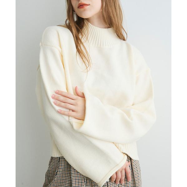 『タイムセール実施中』ZOZO問い合わせ番号:98976761ショップ:Ada.，エイダブランド:Mirette，ミレット商品名:ワイドスリーブリラックスニット / Wide Sleeve Relax Knitカテゴリ:トップス>ニッ...