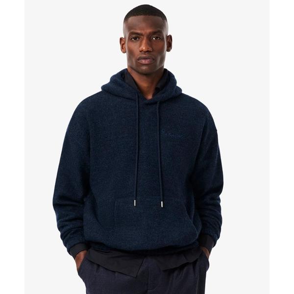 『タイムセール実施中』ZOZO問い合わせ番号:98977097ショップ:LACOSTE，ラコステブランド:LACOSTE，ラコステ商品名:ダブルフェイスルーズフィットフーディー メランジ プルオーバーパーカーカテゴリ:トップス>パーカ...
