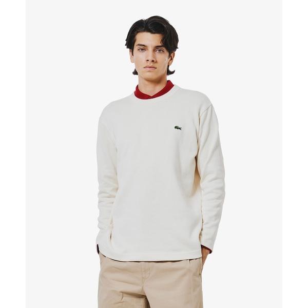 『タイムセール実施中』ZOZO問い合わせ番号:98977100ショップ:LACOSTE，ラコステブランド:LACOSTE，ラコステ商品名:ヘビーウェイトシングルジャージ長袖Tシャツカテゴリ:トップス>Tシャツ/カットソーブランド品番:...