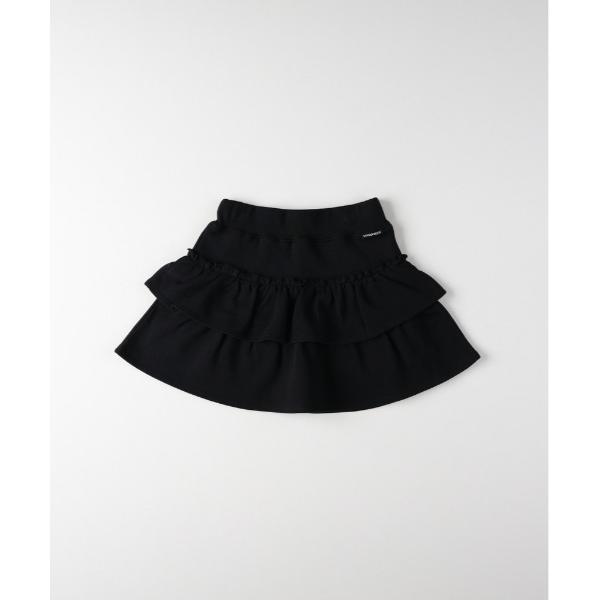 『セール実施中』ZOZO問い合わせ番号:98977104ショップ:Right-on，ライトオンブランド:Right-on，ライトオン商品名:【VIVIAN BLUE】裏毛ティアードミニスカート（ティアードデザイン/ラメ入り素材/インナーパン...