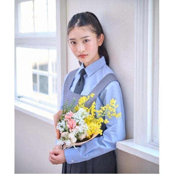 ZOZO問い合わせ番号:98977149ショップ:NARUMIYA ONLINE，ナルミヤ オンラインブランド:pom ponette junior，ポンポネットジュニア商品名:【卒服】【シワになりにくい】角襟シャツカテゴリ:トップス&gt...