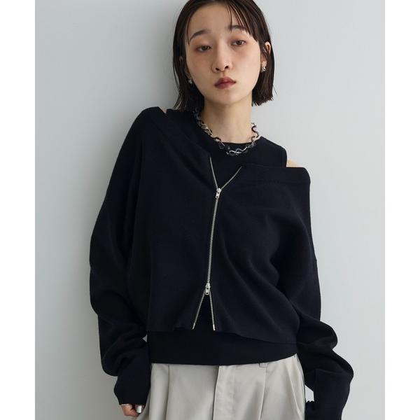 『セール実施中』ZOZO問い合わせ番号:98977394ショップ:Green Parks，グリーンパークスブランド:AnriettMusee，アンリエットミュゼ商品名:SET2点Zipニットカーディガン+アメスリタンクカテゴリ:トップス&g...