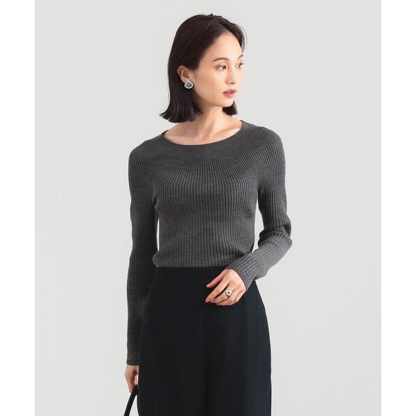 『セール実施中』ZOZO問い合わせ番号:98977741ショップ:BEAMS WOMEN，ビームスウィメンブランド:Demi-Luxe BEAMS，デミルクス ビームス商品名:【2/5再値下げ】ホールガーメント リブ プルオーバー［手洗い可...