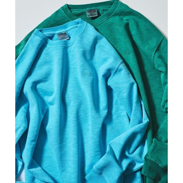 『タイムセール実施中』ZOZO問い合わせ番号:98977750ショップ:BEAMS MEN，ビームス メンブランド:BEAMS T，ビームスティー商品名:ONEITA / Slub Pigment Dye Crewneck Sweatカテゴ...