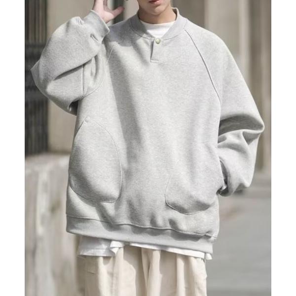 『タイムセール実施中』ZOZO問い合わせ番号:98978199ショップ:BUFFALO BOBS，バッファローボブズブランド:SHIBUYA Zy.，シブヤジー商品名:Phase Outドロップショルダーボタンスウェットカテゴリ:トップス&...