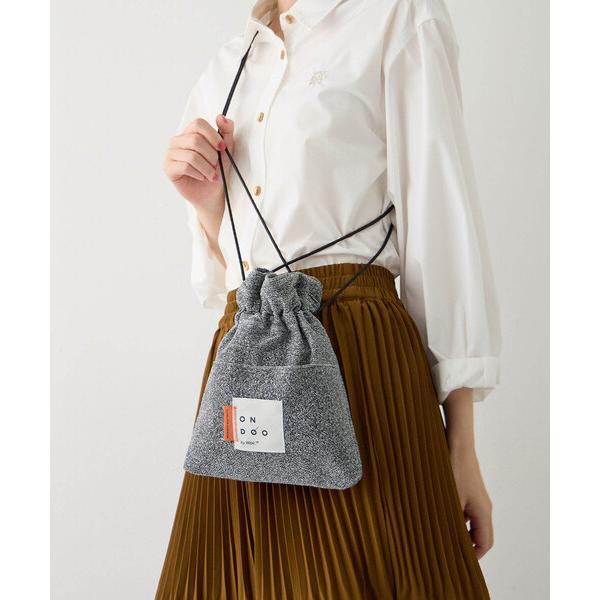 『タイムセール実施中』ZOZO問い合わせ番号:98978382ショップ:CROSSPLUS ONLINE，クロスプラスオンラインブランド:CROSSPLUS ONLINE，クロスプラスオンライン商品名:【ONDOO】ラメ２way巾着バックカ...