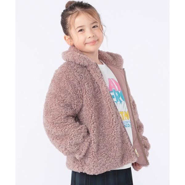 『セール実施中』ZOZO問い合わせ番号:98978928ショップ:SHIPS KIDS，シップス キッズブランド:SHIPS，シップス商品名:SHIPS KIDS:100〜130cm / プードルファー×タフタ リバーシブル ジャケットカテ...