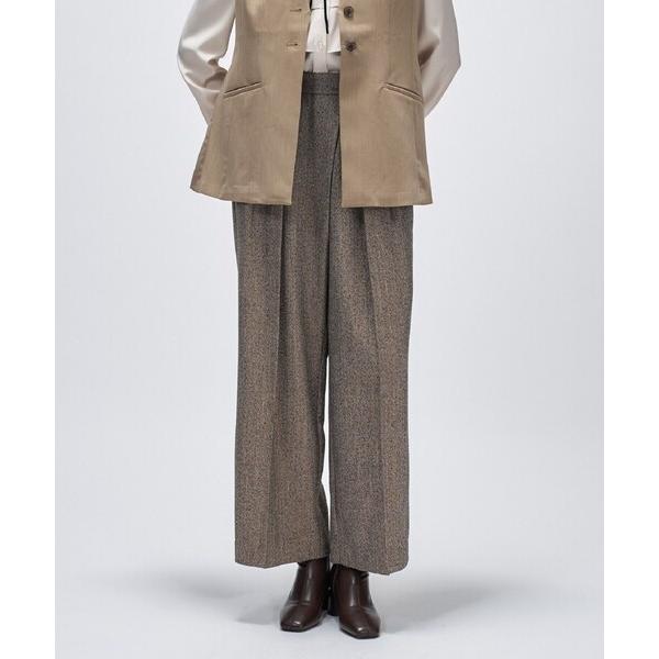 『タイムセール実施中』ZOZO問い合わせ番号:98979019ショップ:WORLD ONLINE STORE SELECT，ワールドオンラインストアセレクトブランド:cloenc，クロエンス商品名:【手洗い可】ダブルタックヘリンボーンワイド...