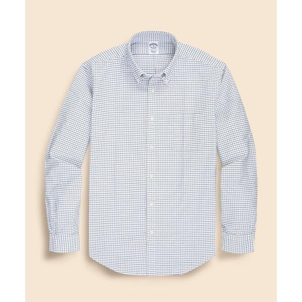 『セール実施中』ZOZO問い合わせ番号:98979106ショップ:BROOKS BROTHERS，ブルックス ブラザーズブランド:BROOKS BROTHERS，ブルックスブラザーズ商品名:コットン　タッターソール　カジュアルシャツ　Reg...