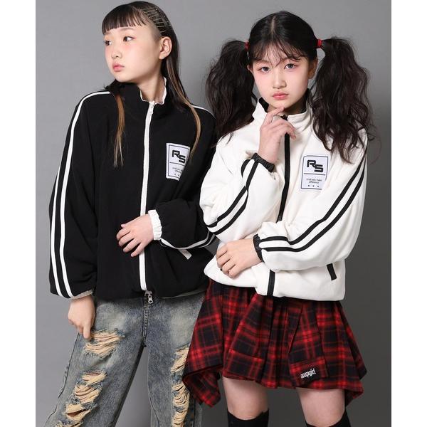 『タイムセール実施中』ZOZO問い合わせ番号:98979288ショップ:ANAP，アナップブランド:ANAP GiRL，アナップガール商品名:ANAPR＋S リバーシブル フリース ブルゾン 【ユニセックスアイテム】【キッズお揃い】カテゴリ...