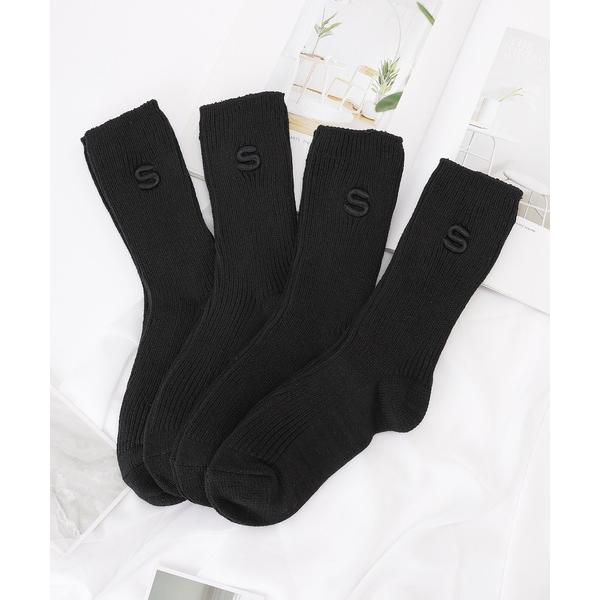 『タイムセール実施中』※このアイテムは返品・交換対象外商品です。ZOZO問い合わせ番号:98979451ショップ:Lace Ladies，レースレディースブランド:Lace Ladies，レースレディース商品名:【4足セット】ソリッドカラー...