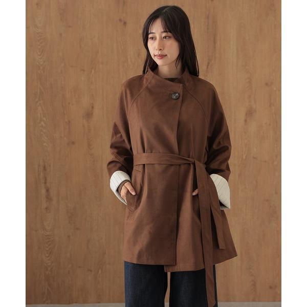 『タイムセール実施中』ZOZO問い合わせ番号:98979724ショップ:Lace Ladies，レースレディースブランド:SUWDEE，スーディー商品名:roll up sleeve belted wrap coatカテゴリ:ジャケット/ア...