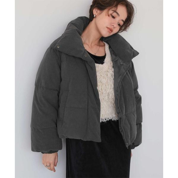 『タイムセール実施中』ZOZO問い合わせ番号:98979838ショップ:titivate，ティティベイトブランド:titivate，ティティベイト商品名:コーデュロイフェイクダウンカテゴリ:ジャケット/アウター>ダウンジャケット/コー...