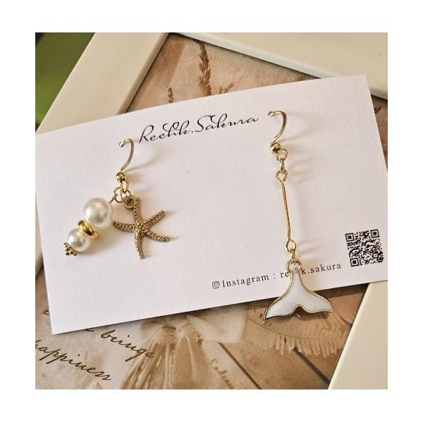 ※このアイテムは返品・交換対象外商品です。ZOZO問い合わせ番号:98980095ショップ:TONE，トーンブランド:tone，トーン商品名:【ReeHK.Sakura】Sea　ピアス(MA)カテゴリ:アクセサリー>ピアス（両耳用）ブ...