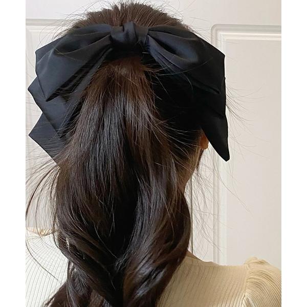 ZOZO問い合わせ番号:98980300ショップ:Mayree，メイリーブランド:Mayree，メイリー商品名:【urge select】リボン サテン バレッタカテゴリ:ヘアアクセサリー>バレッタ/ヘアクリップブランド品番:TK-1...