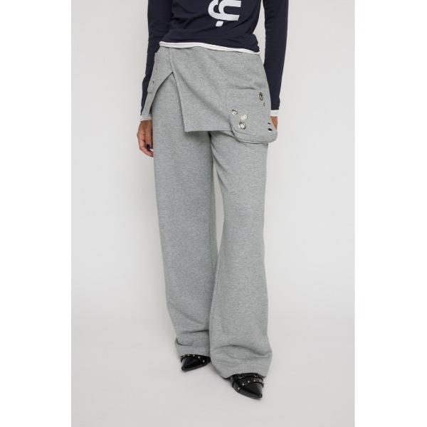 『セール実施中』ZOZO問い合わせ番号:98981103ショップ:LAGUA GEM，ラグア ジェムブランド:LAGUA GEM，ラグアジェム商品名:2PIECE EYELET スウェットパンツカテゴリ:パンツ>スウェットパンツブラン...