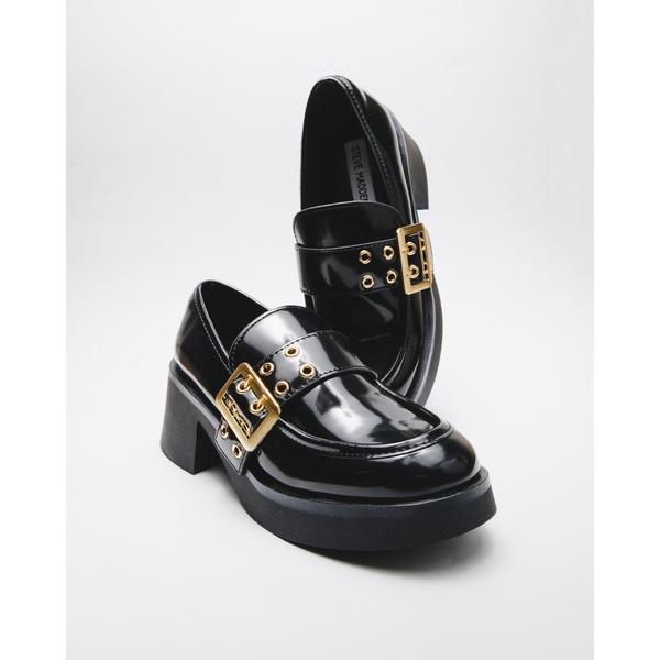 ZOZO問い合わせ番号:98981286ショップ:Esmeralda，エスメラルダブランド:STEVE MADDEN，スティーブマデン，Esmeralda，エスメラルダ商品名:ビッグバックルデザインローファー/S.MADDEN BRIDGE...