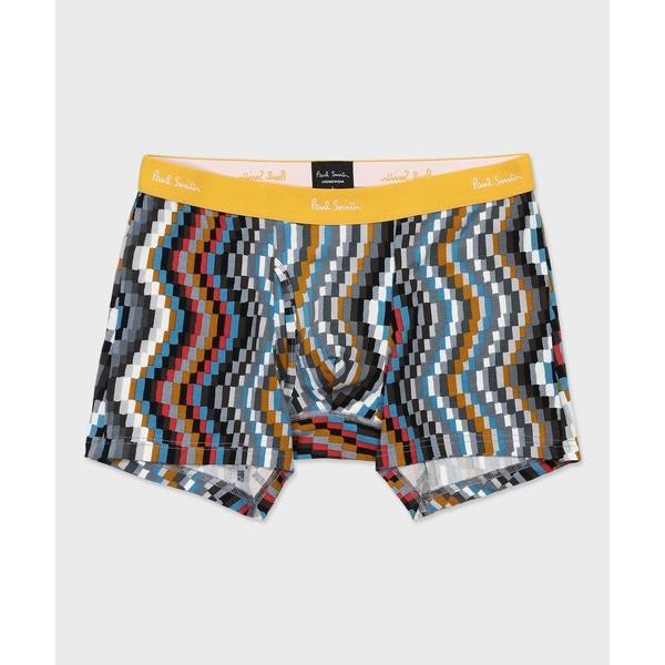 ※このアイテムは返品・交換対象外商品です。ZOZO問い合わせ番号:98981514ショップ:Paul Smith，ポール・スミスブランド:Paul Smith，ポールスミス商品名:“Wave Tiles” ボクサーパンツ【853258 40...