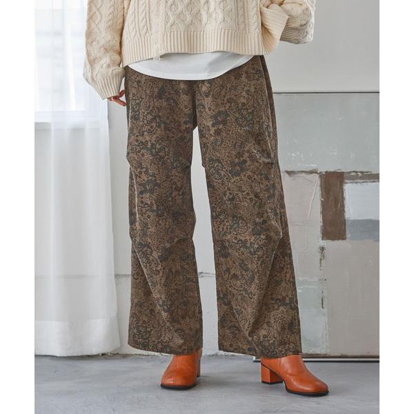 『タイムセール実施中』ZOZO問い合わせ番号:98981668ショップ:niko and...，ニコアンドブランド:niko and...，ニコアンド商品名:プリントコーデュロイパンツカテゴリ:パンツ>その他パンツブランド品番:590...