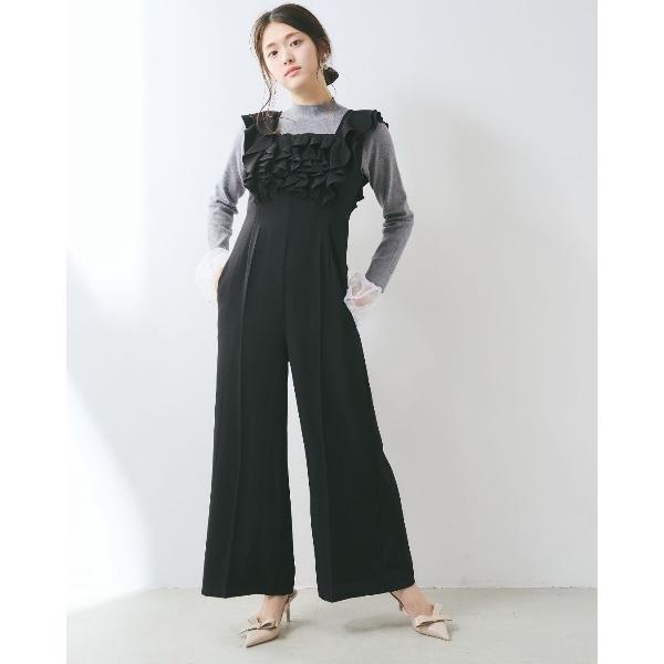 ZOZO問い合わせ番号:98981742ショップ:CREO STORE，クレオストアブランド:LANTINAM，ランティナム商品名:Frill Design All in oneカテゴリ:オールインワン・サロペット>つなぎ/オールイン...