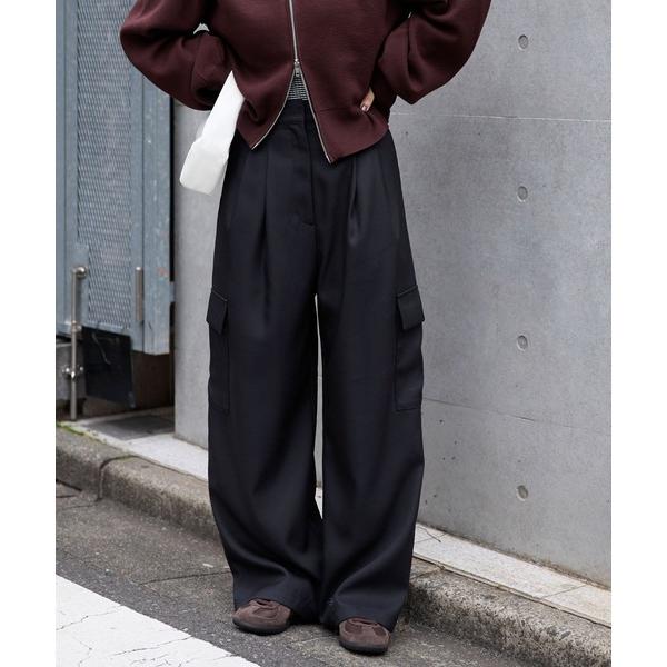 『タイムセール実施中』ZOZO問い合わせ番号:98981814ショップ:MONO-MART，モノマートブランド:MONO-MART，モノマート商品名:2タック ワイドカーゴ タックスラックスパンツカテゴリ:パンツ>カーゴパンツブランド...