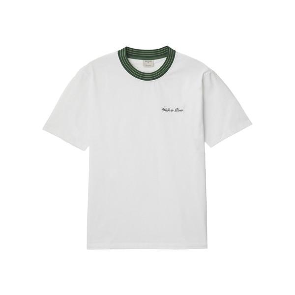 『セール実施中』ZOZO問い合わせ番号:99012239ショップ:Styles，スタイルスブランド:styles，スタイルス商品名:WALK IN PARIS White heritage t-shirt 25SS W HERITAGE T...