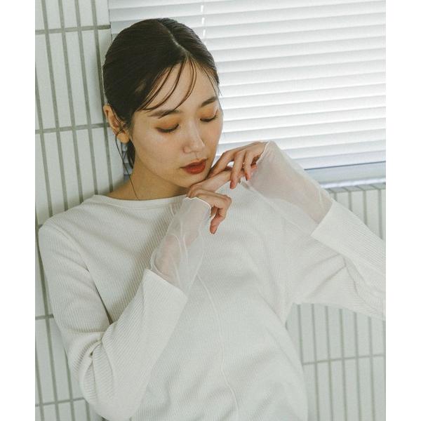 ZOZO問い合わせ番号:99012943ショップ:GLOBAL WORK，グローバルワークブランド:GLOBAL WORK，グローバルワーク商品名:Beauteeシアー切り替え長袖/587687カテゴリ:トップス>Tシャツ/カットソー...