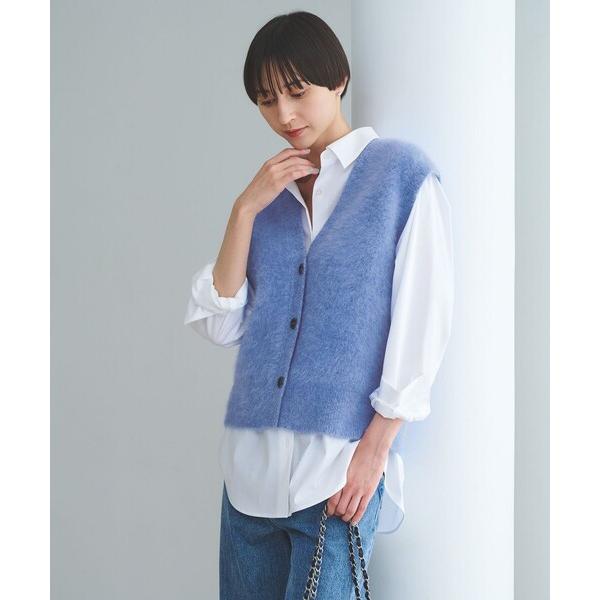 『タイムセール実施中』ZOZO問い合わせ番号:99013114ショップ:UNITED ARROWS，ユナイテッドアローズブランド:UNITED ARROWS，ユナイテッドアローズ商品名:フォックスカシミヤ Vネック ベストカテゴリ:トップス...