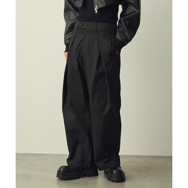 『タイムセール実施中』ZOZO問い合わせ番号:99013401ショップ:Auntie Rosa，アンティローザブランド:Shoowtime，ショウタイム商品名:Tuck wide straight slacks / タックワイドストレートス...