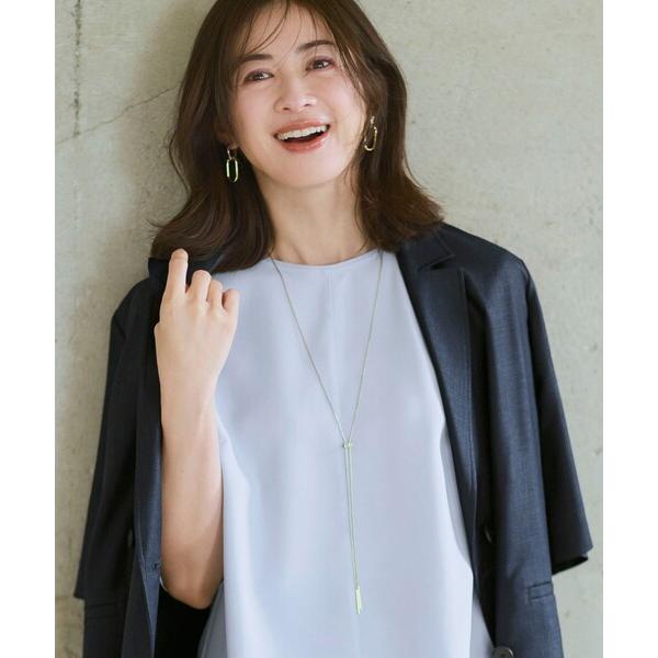 ZOZO問い合わせ番号:99013415ショップ:23区，ニジュウサンクブランド:23区，ニジュウサンク商品名:スネークチェーン ラリエット ネックレスカテゴリ:アクセサリー>ネックレスブランド品番:AS3DLS0023素材:ゴールド...