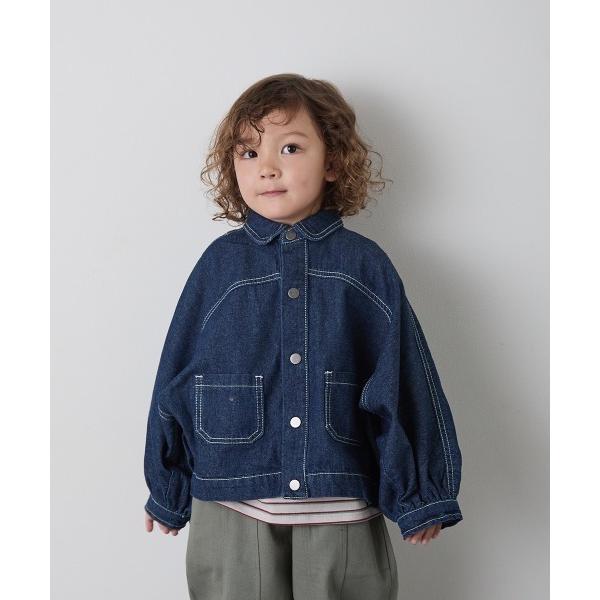 『タイムセール実施中』ZOZO問い合わせ番号:99013775ショップ:riziere，リジェールブランド:riziere，リジェール商品名:配色ステッチドルマンデニムジャケットカテゴリ:ジャケット/アウター>デニムジャケットブランド...