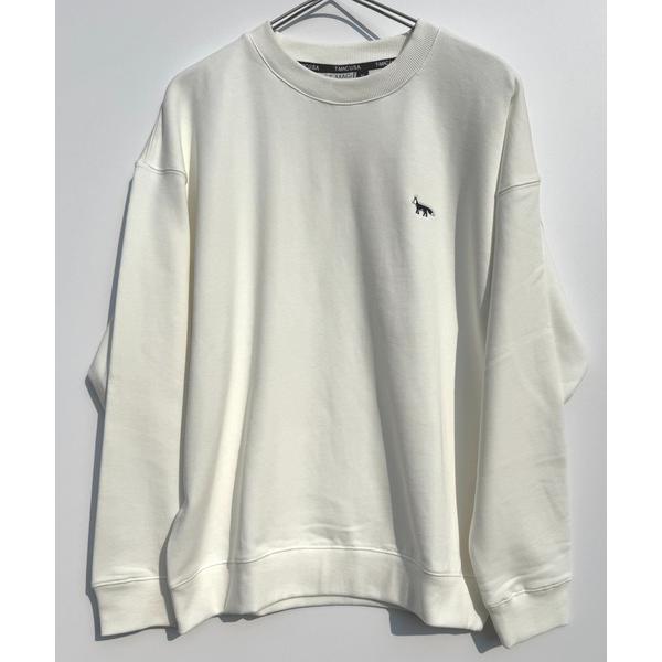 『タイムセール実施中』ZOZO問い合わせ番号:99013968ショップ:Outfitter lab，アウトフィッターラボブランド:T-MAC OUTING，ティーマック アウティング商品名:T-MAC ワンポイント刺繍　オーバーサイズスウェ...