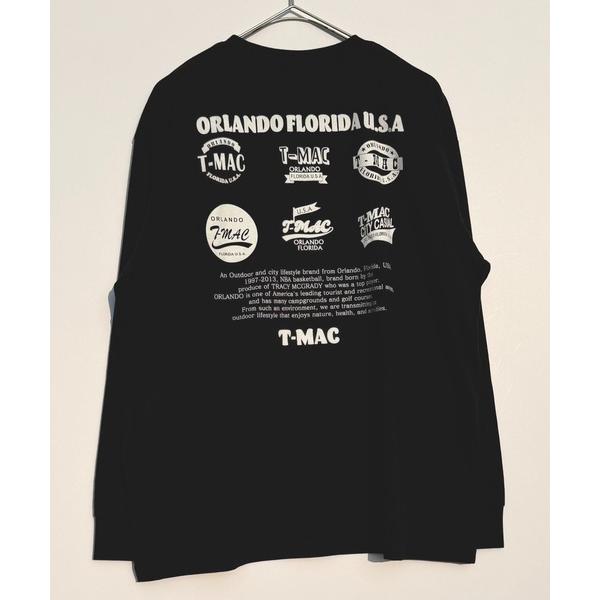 『タイムセール実施中』ZOZO問い合わせ番号:99013989ショップ:Outfitter lab，アウトフィッターラボブランド:T-MAC OUTING，ティーマック アウティング商品名:T-MAC フロッキープリント　オーバーサイズ長袖...