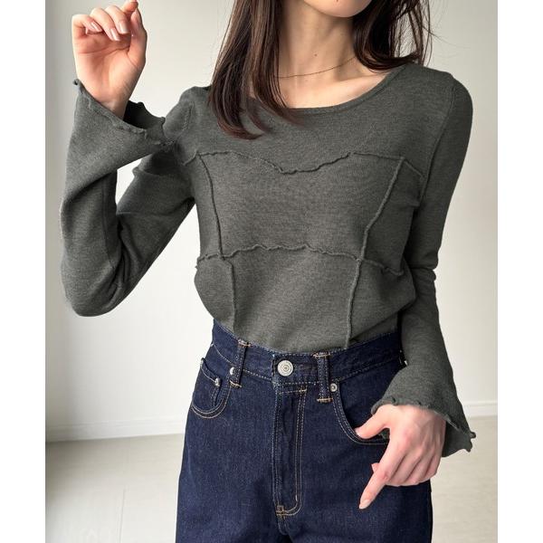 『タイムセール実施中』ZOZO問い合わせ番号:99014464ショップ:JUNOAH，ジュノアブランド:JUNOAH，ジュノア商品名:メロービスチェラインニットトップスカテゴリ:トップス>ニット/セーターブランド品番:fram0623...