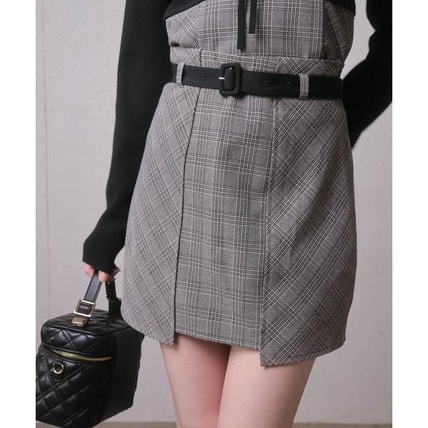 『セール実施中』ZOZO問い合わせ番号:99015298ショップ:LIPSERVICE，リップサービスブランド:LIPSERVICE，リップサービス商品名:インナーショーパン付チェックスカートカテゴリ:スカート>スカートブランド品番:...