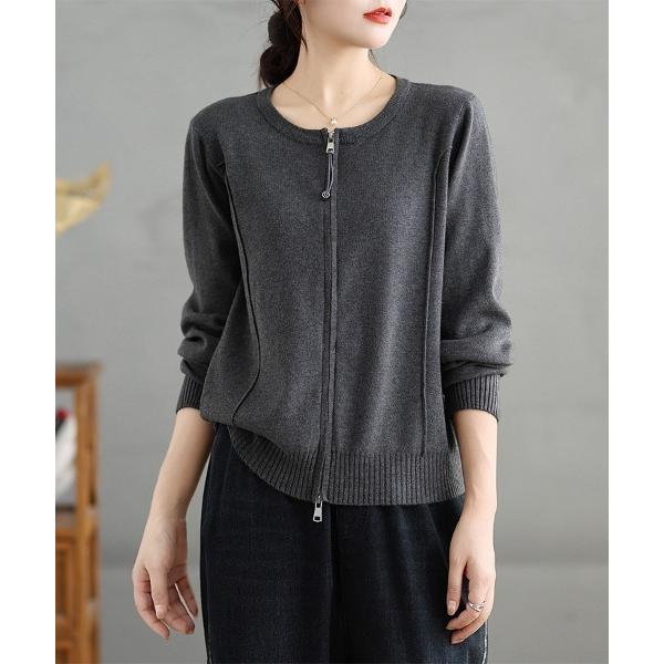 『タイムセール実施中』ZOZO問い合わせ番号:99015454ショップ:Bonjour Sagan，ボンジュールサガンブランド:ONEP STAR，ワンピスター，Bonjour Sagan，ボンジュールサガン商品名:ダブルジップラウンドネッ...