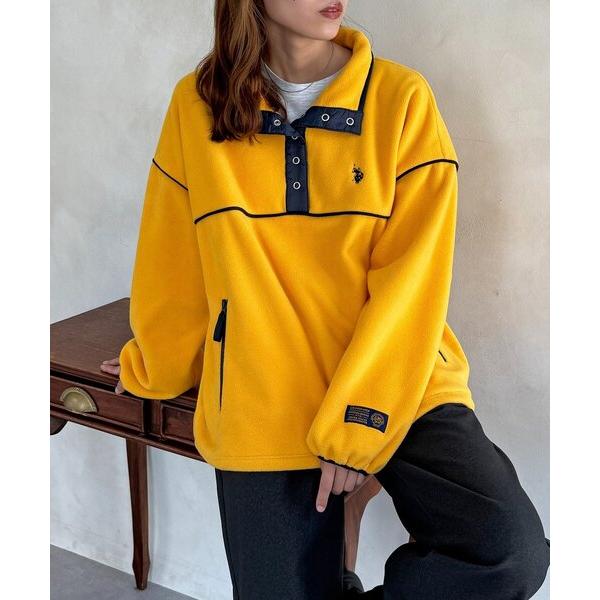 『セール実施中』ZOZO問い合わせ番号:99015462ショップ:CPCM，シーピーシーエムブランド:U.S. POLO ASSN.，ユーエスポロアッスン，CPCM，シーピーシーエム商品名:【U.S. POLO ASSN.】フリースプルオー...