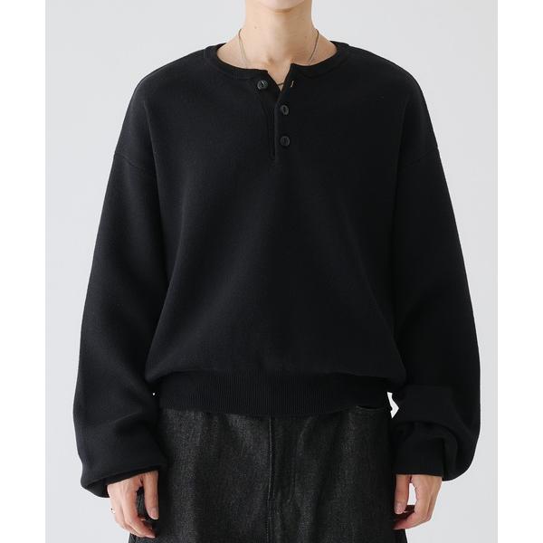 ZOZO問い合わせ番号:99016684ショップ:epnok，エプノックブランド:selle glant，セレグランテ商品名:MILANO RIB HENLEY NECK KNIT/ミラノリブヘンリーネックニットカテゴリ:トップス>ニ...