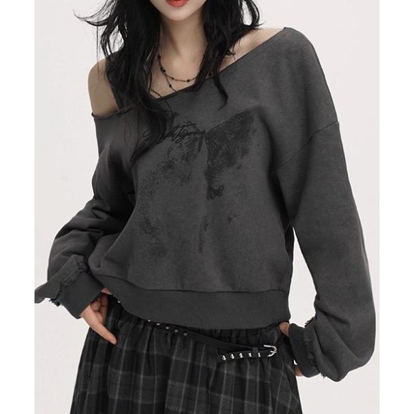 ZOZO問い合わせ番号:99016737ショップ:A'GEM/9 × .kom，エージェムナインブランド:.KOM，ドットコム商品名:A'GEM/9 × .kom 『.KOM/ドットケーオーエム』 Distressed Print Off-...