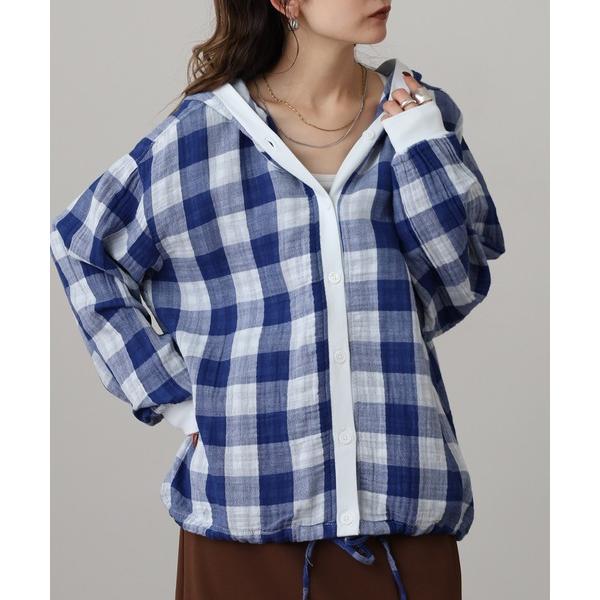 『タイムセール実施中』ZOZO問い合わせ番号:99017996ショップ:FUNALIVE，ファンアライブブランド:OMNES，オムネス，FUNALIVE，ファンアライブ商品名:ダブルガーゼ フード付き長袖カーディガンカテゴリ:トップス&gt...