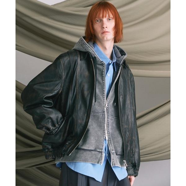 ZOZO問い合わせ番号:99018284ショップ:MAISON SPECIAL，メゾン スペシャルブランド:MAISON SPECIAL，メゾンスペシャル商品名:《UNISEX》Sheep Leather Single Collard Bl...