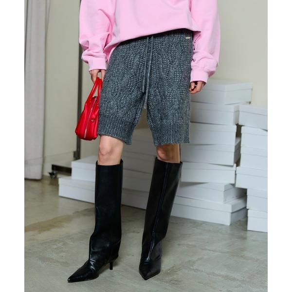 ZOZO問い合わせ番号:99046884ショップ:MAISON SPECIAL，メゾン スペシャルブランド:MAISON SPECIAL，メゾンスペシャル商品名:Cable Knit Shorts / ケーブルニットハーフパンツカテゴリ:パ...