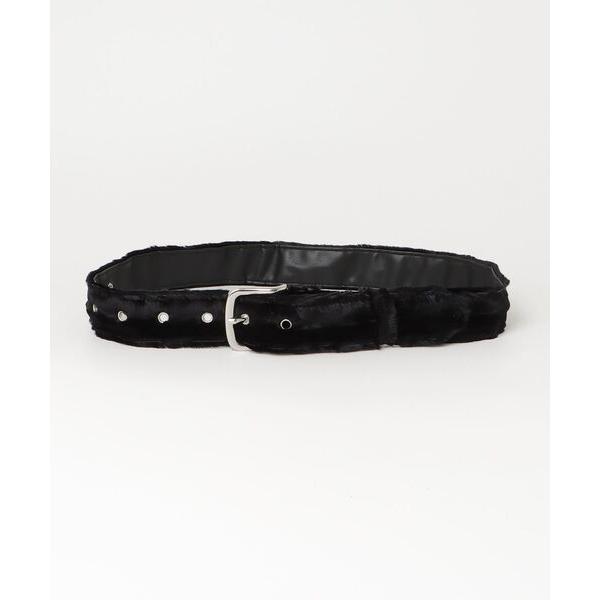 『タイムセール実施中』ZOZO問い合わせ番号:99047082ショップ:MAISON SPECIAL，メゾン スペシャルブランド:MAISON SPECIAL，メゾンスペシャル商品名:Multi Fur Belt/マルチファーベルトカテゴリ...