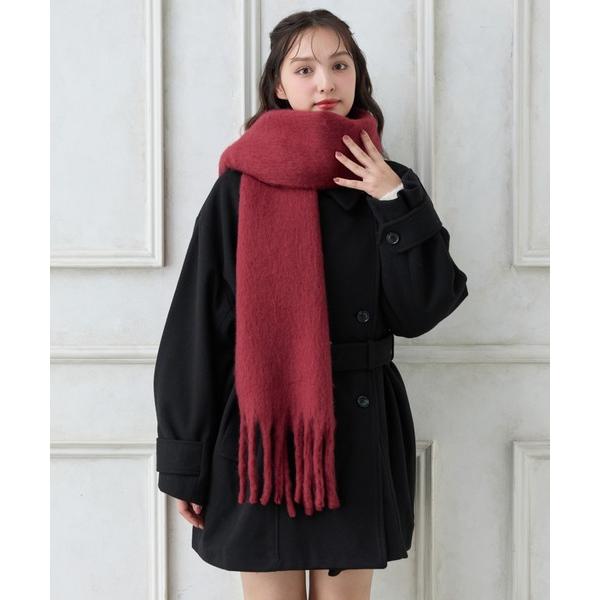 ZOZO問い合わせ番号:99048859ショップ:INGNI，イングブランド:INGNI，イング商品名:フリンジボリュームストールカテゴリ:ファッション雑貨>ストール/ショールブランド品番:1254-000045素材:ポリエステル10...