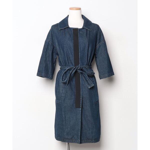 『タイムセール実施中』参考価格：39，600円発売時期：2014年04月コンディション：B（目立つ使用感なし）使用感が少ない、または気にならないアイテム首周り・付属品：色あせ付属品：ベルト参考商品名：Leclairベッチュウデニムコート参考...