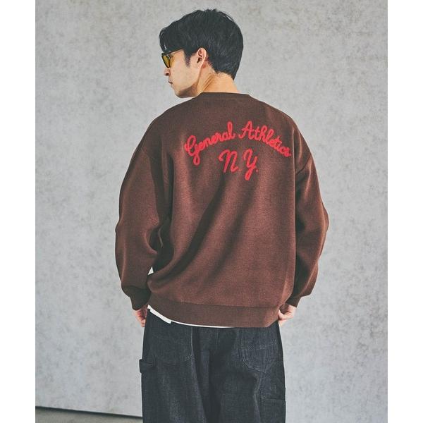 『タイムセール実施中』ZOZO問い合わせ番号:99080976ショップ:BAYFLOW，ベイフローブランド:BAYFLOW，ベイフロー商品名:刺繍ロゴニットプルオーバーカテゴリ:トップス>ニット/セーターブランド品番:601270素材...