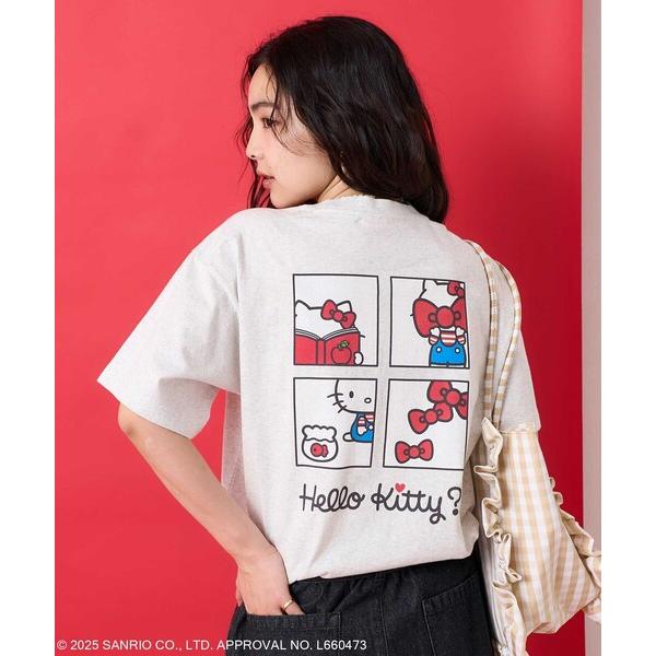 参考価格：5，995円発売時期：2025年04月コンディション：B（目立つ使用感なし）使用感が少ない、または気にならないアイテム参考商品名：SANRIO/サンリオ 【限定展開】SANRIO 'HELLO KITTY' バックプリント4コマT...
