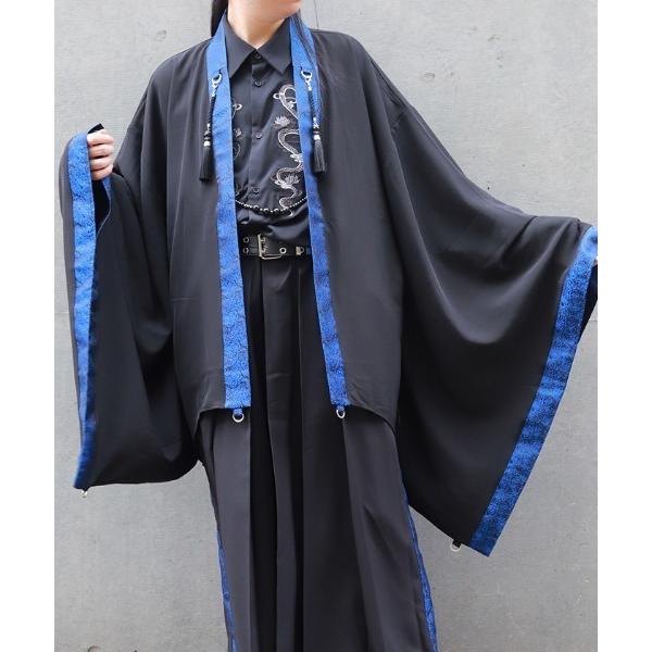 『セール実施中』ZOZO問い合わせ番号:99111553ショップ:axes femme，アクシーズファムブランド:REZEN，リゼン商品名:タッセル付ジャガード切替羽織カテゴリ:ジャケット/アウター>その他アウターブランド品番:VE4...